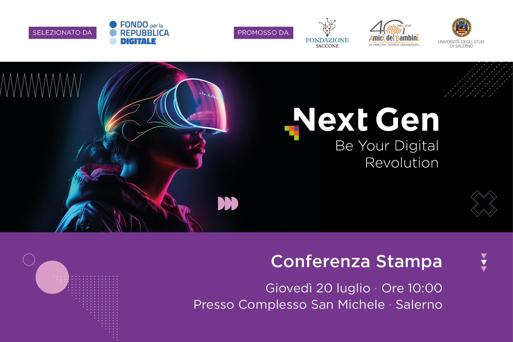 Progetto Next Gen Be Your Digital Revolution, ecco come iscriversi - Comunicare il sociale